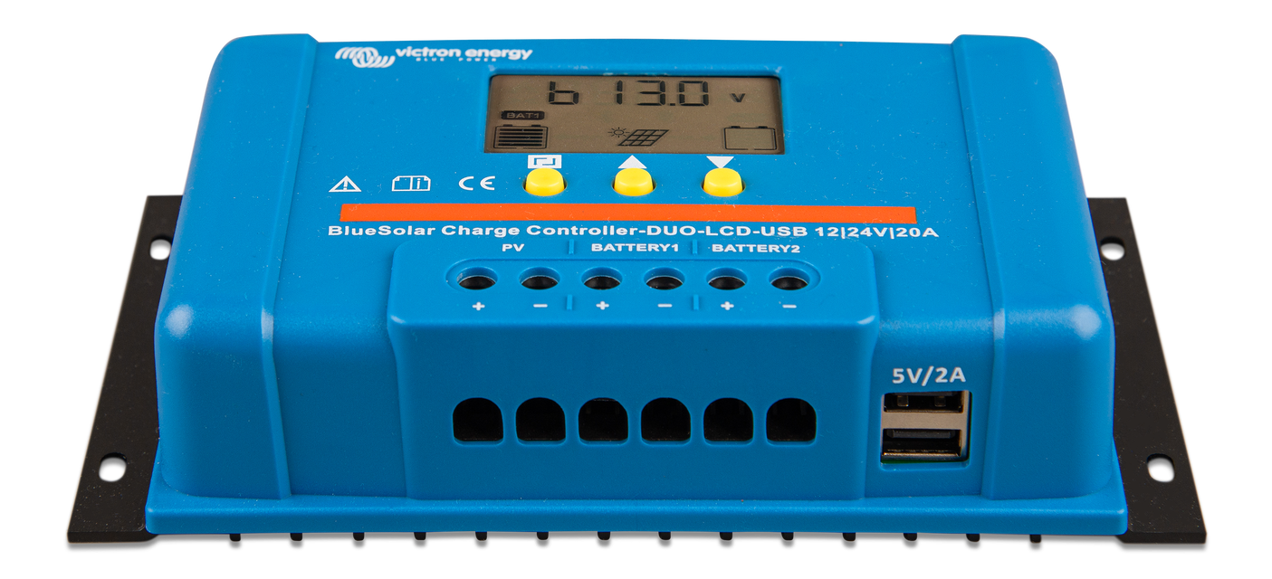 BlueSolar PWM Charge Controller (DUO) LCD&USB - Victron Energy